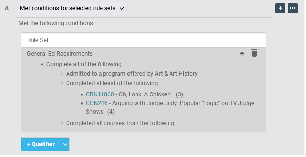 Rule Sets Kuali Curriculum And Catalog Management 